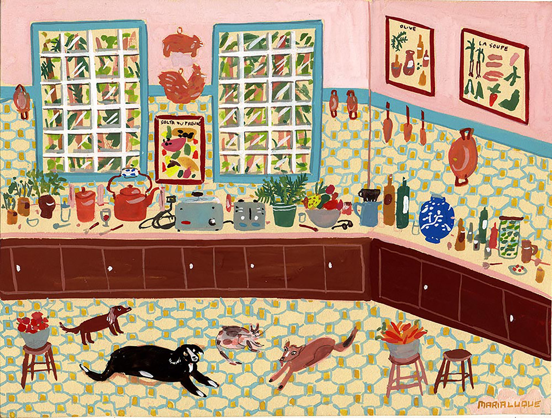 Mujeres ilustradoras - La vida con ella