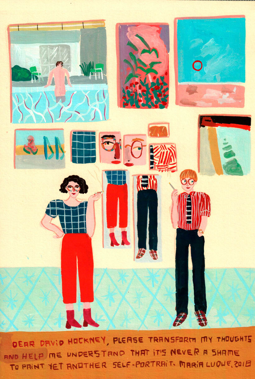 Mujeres ilustradoras - La vida con ella