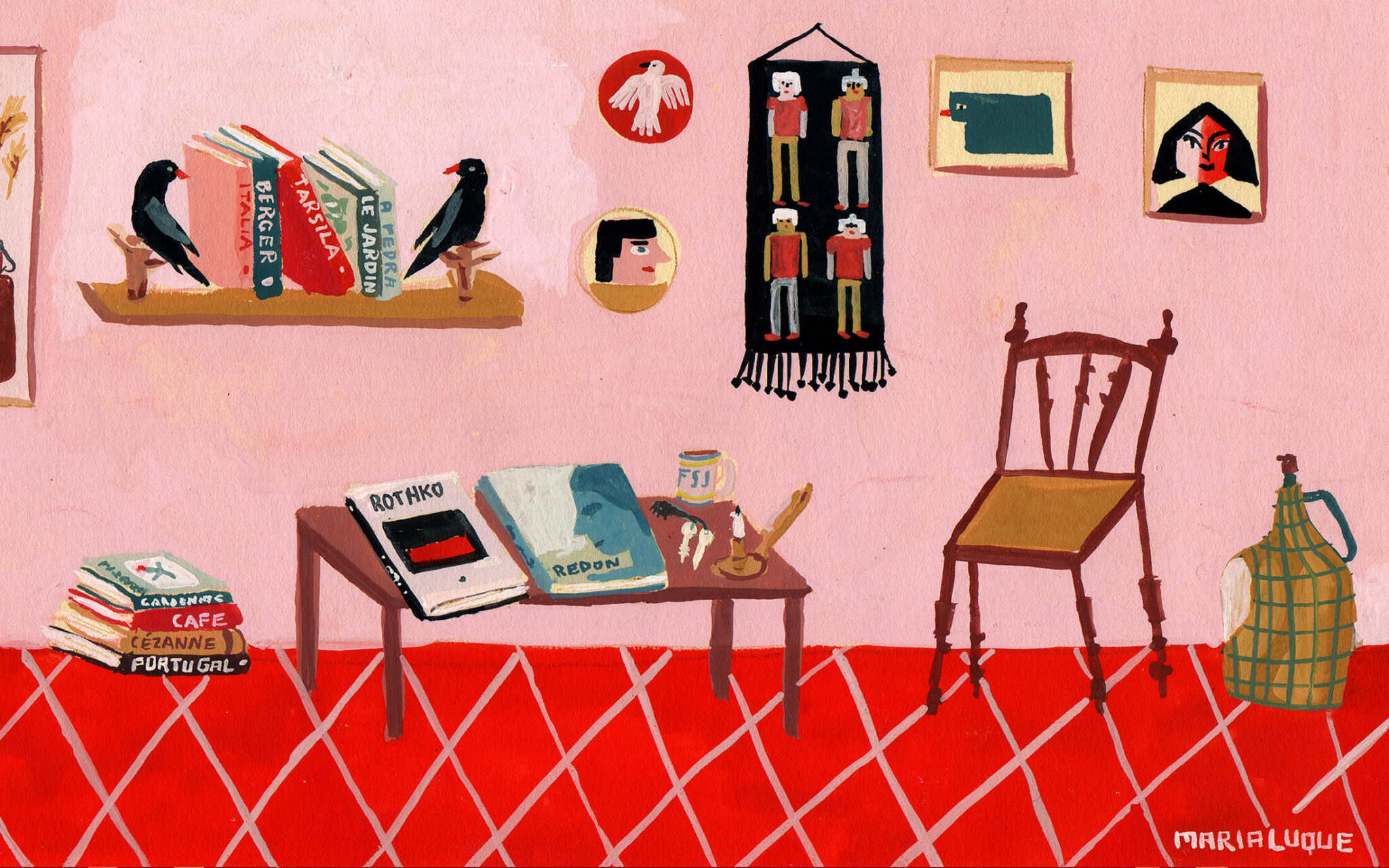 Mujeres ilustradoras - La vida con ella